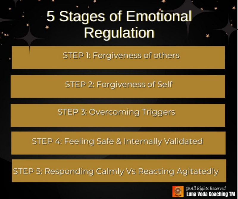 5 Stages of Emotional Regulation - Luna Voda Coaching | Next Level Coaching